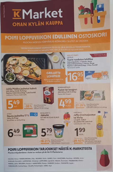 K-market Ikiliikusta viikonlopuksi | Nopolanews