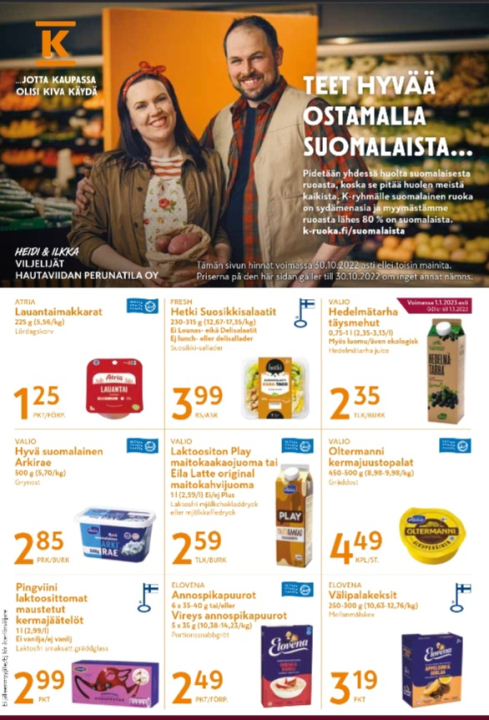 K-market Ikiliikusta viikonlopuksi | Nopolanews