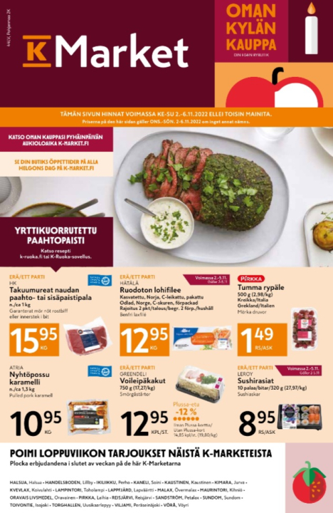 K-market Ikiliikusta viikonlopuksi | Nopolanews