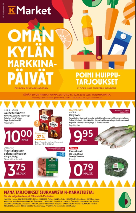K-market Ikiliikusta viikonlopuksi | Nopolanews