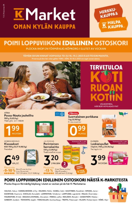 K-market Ikiliikusta viikonlopuksi | Nopolanews