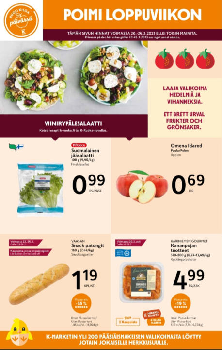 K-market Ikiliikusta viikonlopuksi! | Nopolanews