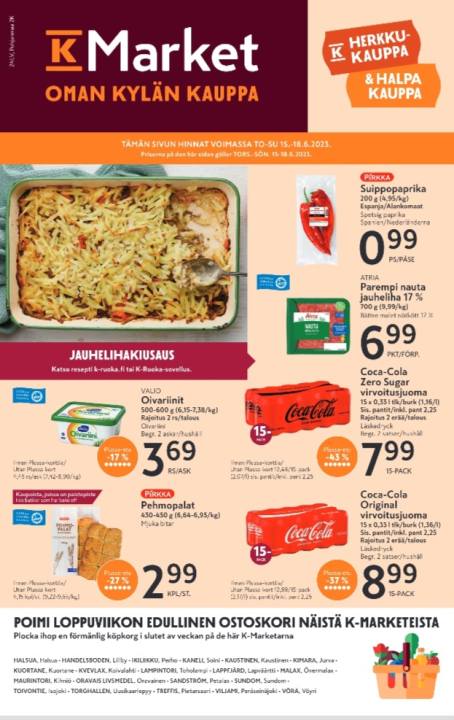 K-market Ikiliikusta viikonlopuksi! | Nopolanews