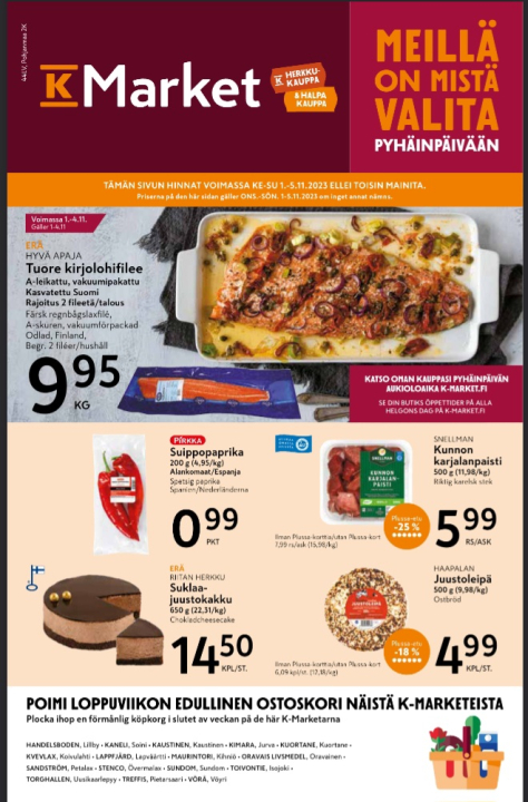 K-market Ikiliikusta viikonlopuksi! | Nopolanews